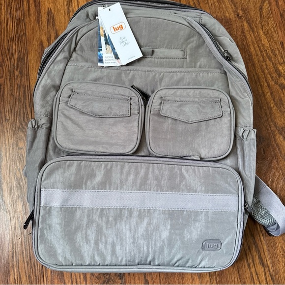 lug | Bags | Lug Puddle Jumper Se Backpack In Pearl Nwt | Poshmark